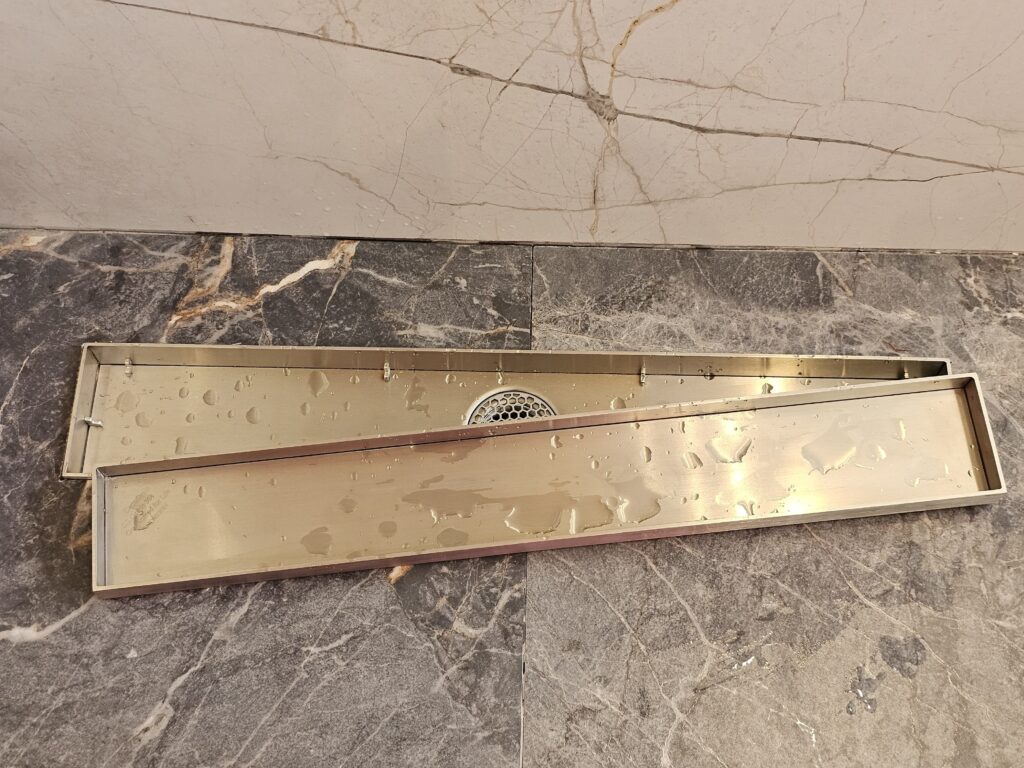 Tile Resist Floor Drains Silver - Snowden World