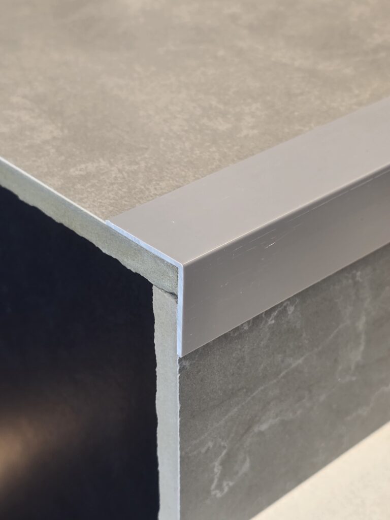 PVC L-Angle Profiles Grey - Snowden World