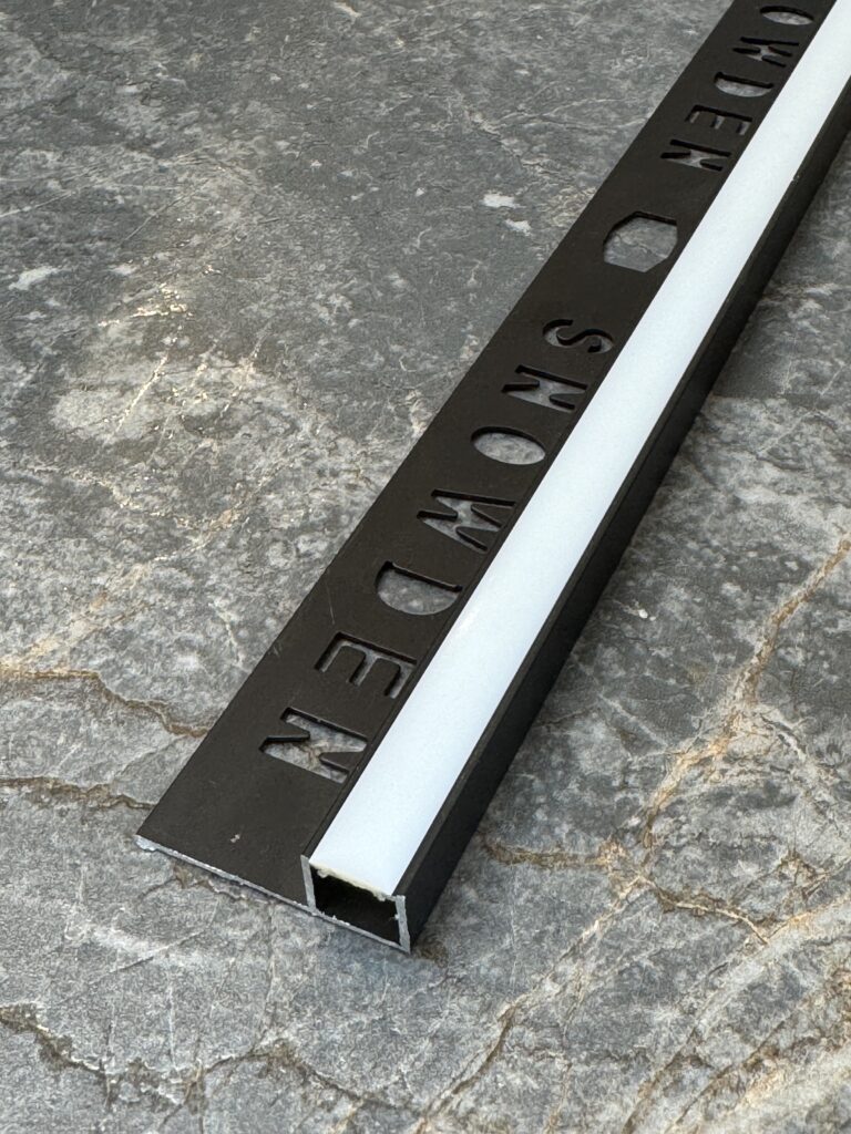 LED Square Profile Matt Black - Snowden World