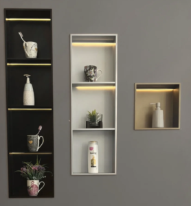 Vertical Shower Niche Boxes - Snowden World